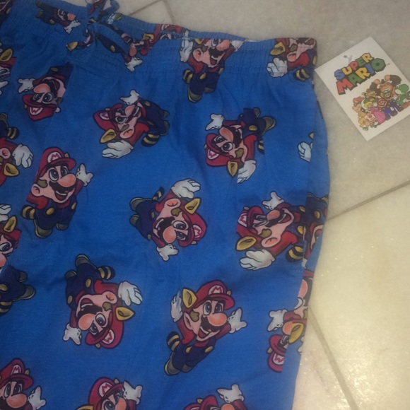 Nintendo | Intimates & Sleepwear | Super Mario Pajama Bottoms Pj Pants ...